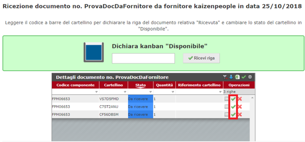 Documenti in entrata – Centro Assistenza KanbanBOX